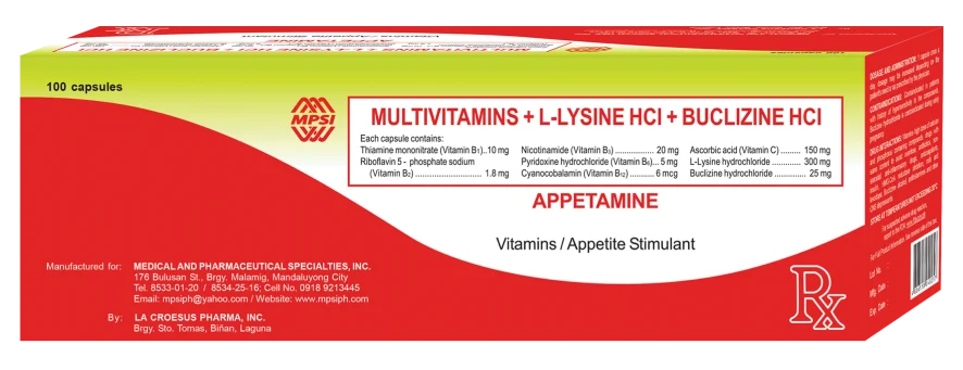 Appetamine Capsule - MPSIPH Product